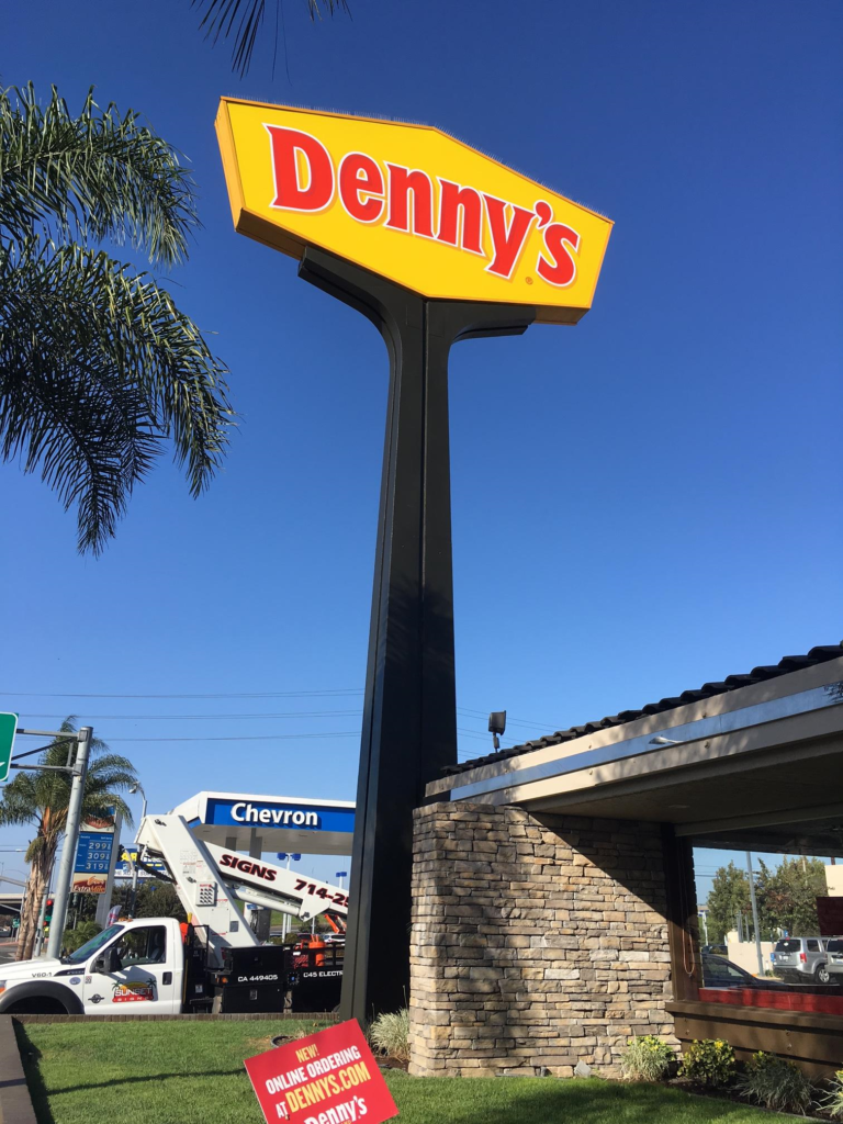Dennys - Sunset Signs